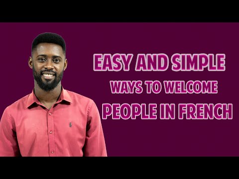 How to Welcome People in French | Basic French Phrases for Beginners