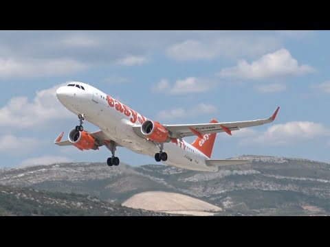 15+ Minutes of Amazing Plane Spotting at Split Airport SPU/LDSP