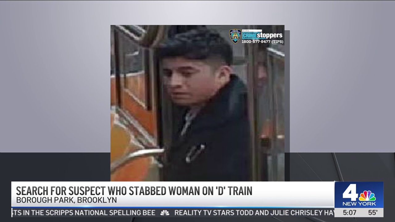 Search for suspect who stabbed woman on D train: Police | NBC New York