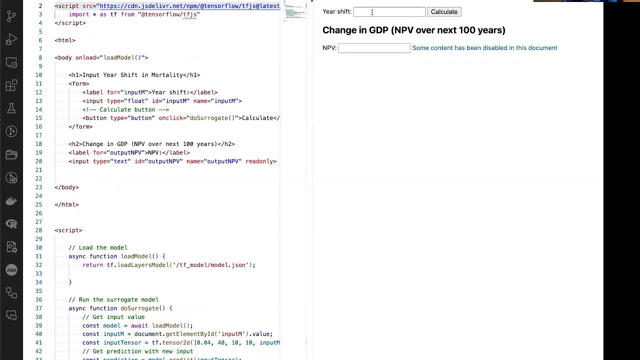PSL Demo Day 58: Using TensorFlow.js