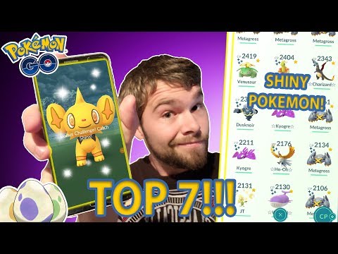 HOW TO GET A SHINY POKEMON IN POKEMON GO!!! (TOP 7 WAYS TO GET A SHINY)