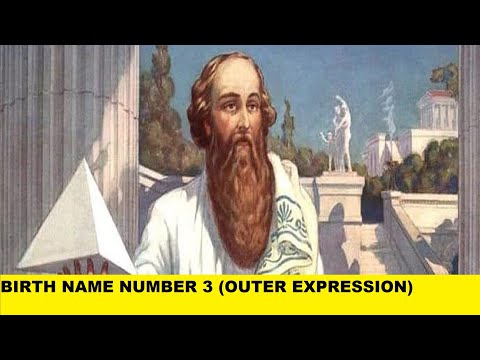 Birth Name Number 3 Outer Expression - Deeper Meaning!!