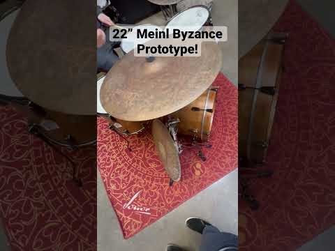 Meinl 22" Byzance Prototype Ride Cymbal 2,716g | Reverb