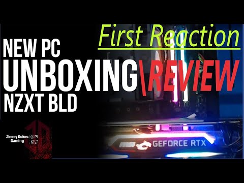 Quick Unboxing/First Reaction - NZXT PC Streaming BLD September 2020