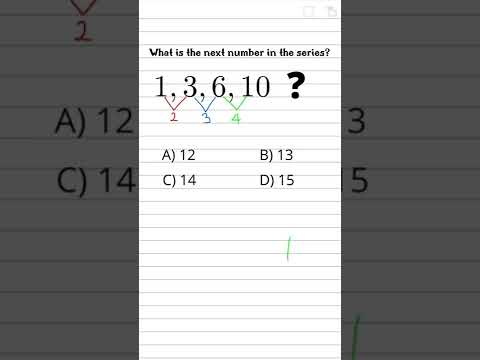 What's the next number in the series
