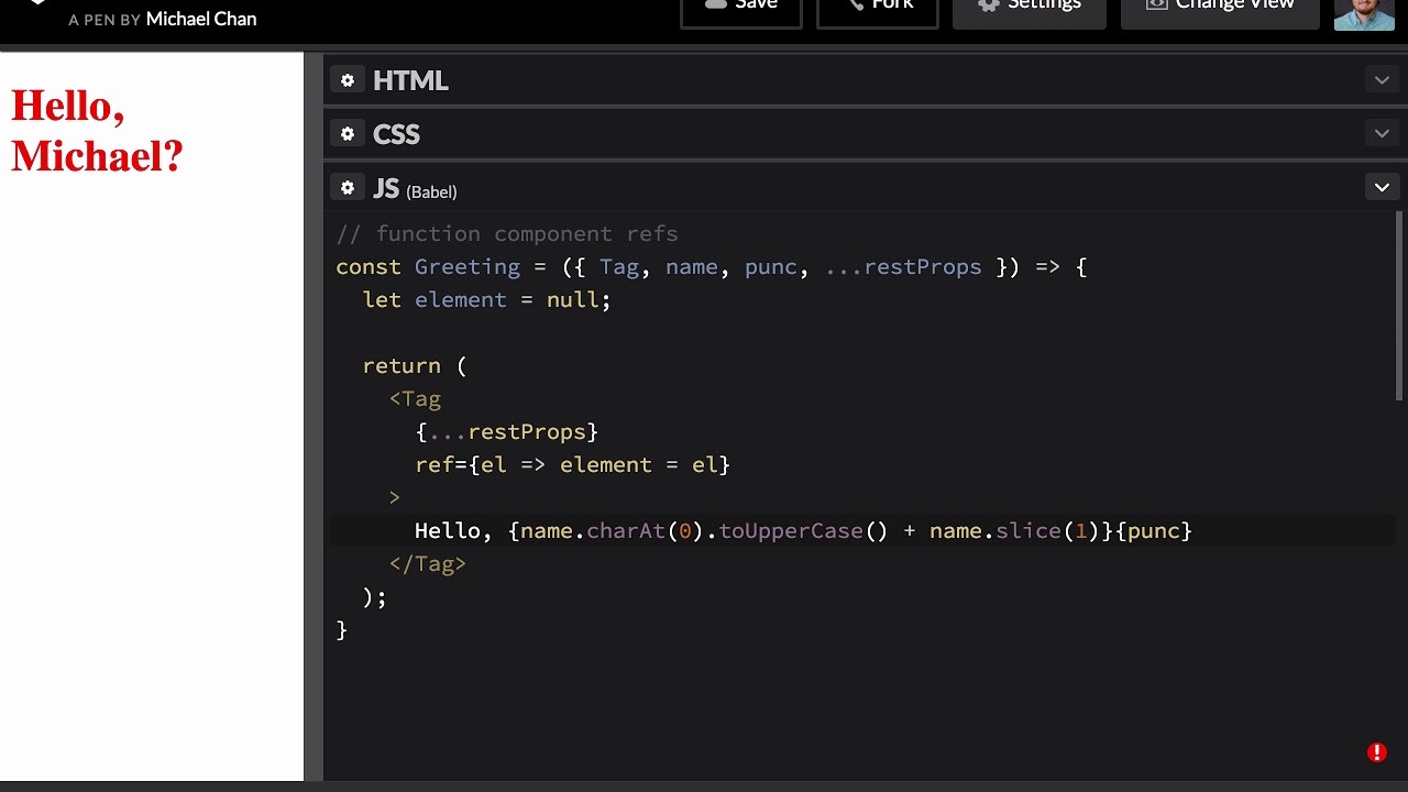 Use ref callbacks | Functional Components