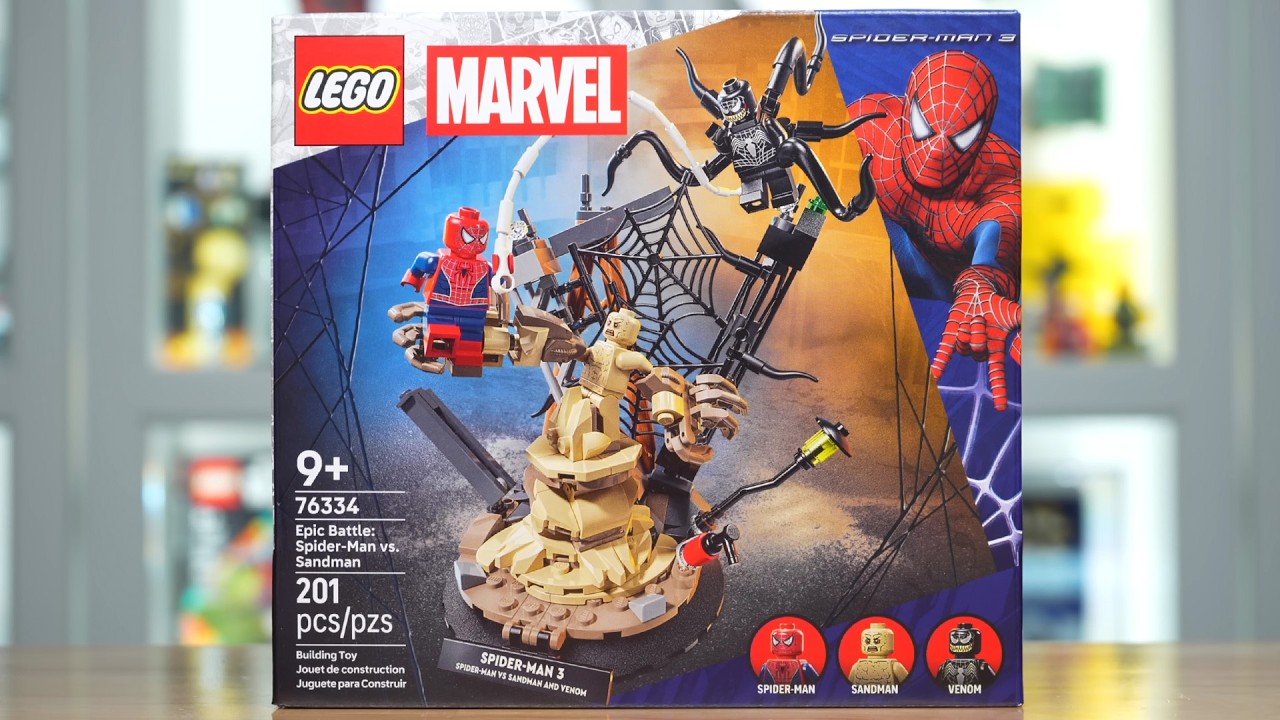 LEGO Marvel 76334 EPIC BATTLE: SPIDER-MAN VS. SANDMAN Review! (2026)