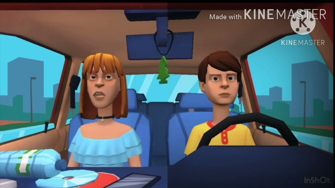 Rosie sleeping in the car (Super plotagon’s version) Split Hall