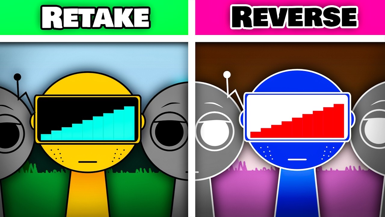Incredibox Sprunki Retake VS Reverse versions