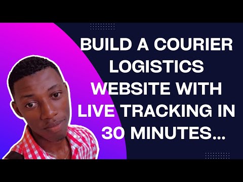 How to Build a Courier Logistics Website With Live Tracking Using WordPress in 30 Minutes
