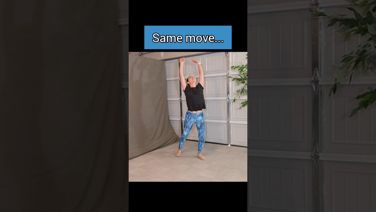 Same move, different feel. It’s not the steps—it’s how you connect to the music.