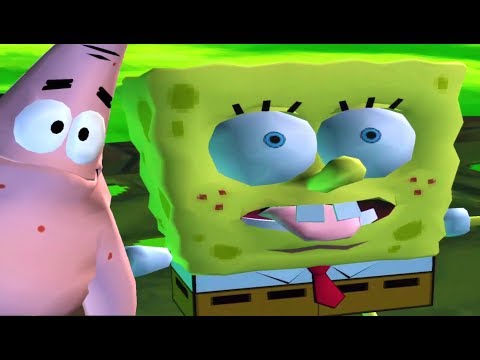 SpongeBob Battle for Bikini Bottom All Cutscenes | Full Game Movie (PS2) ᴴᴰ