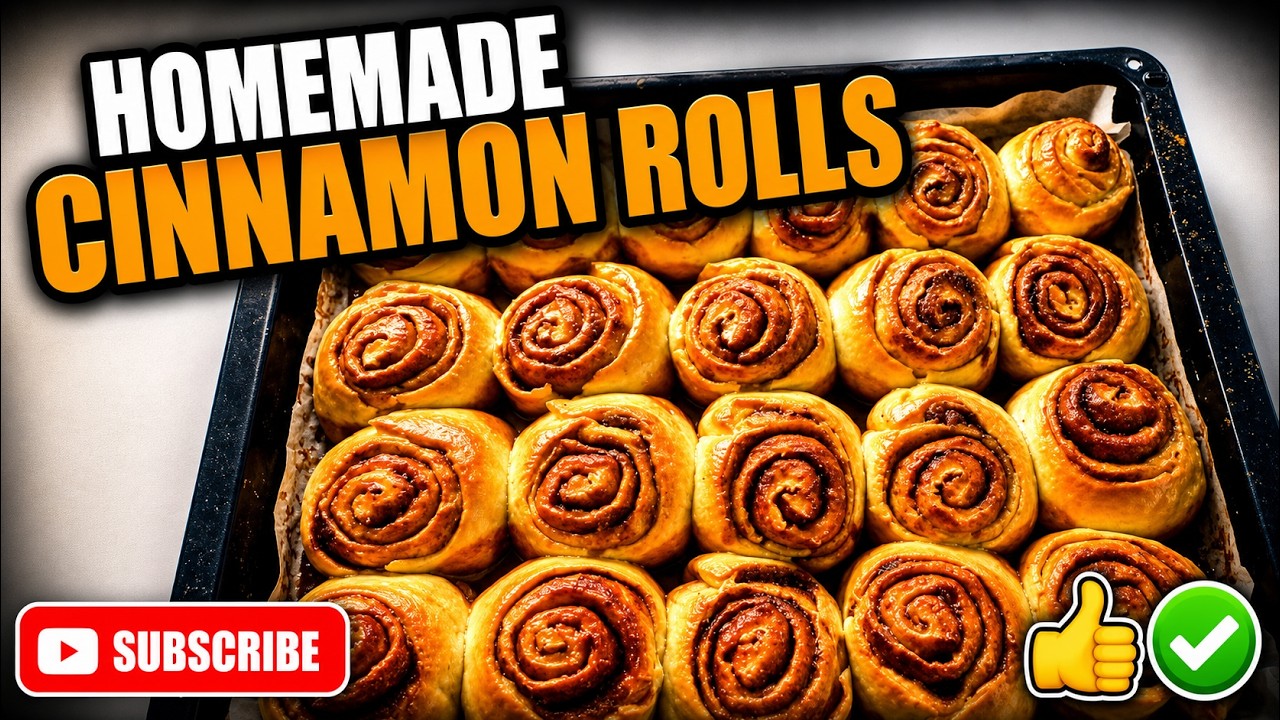 Homemade Cinnamon Rolls | Cozy Baking Video