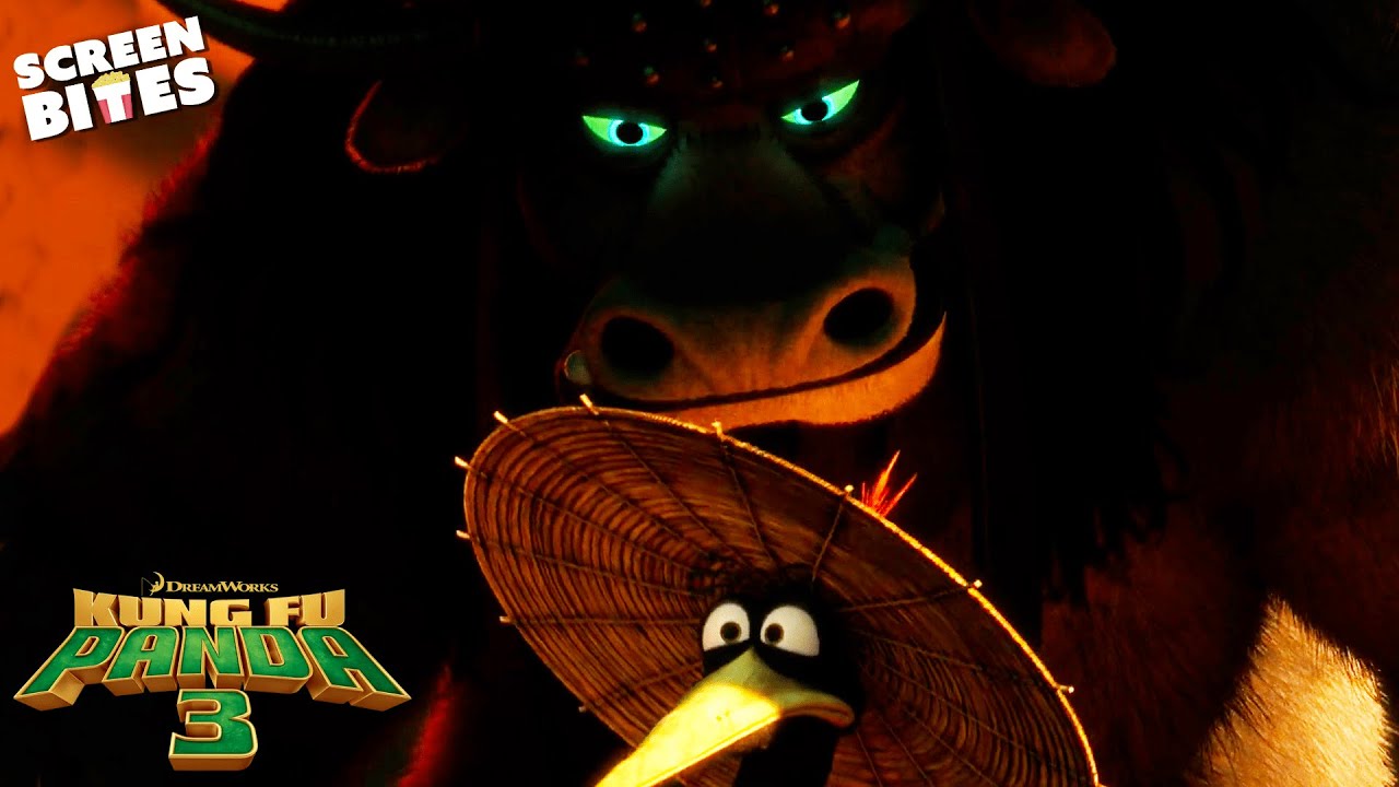 Mantis and Crane Battle Kai | Kung Fu Panda 3 (2016) | Screen Bites