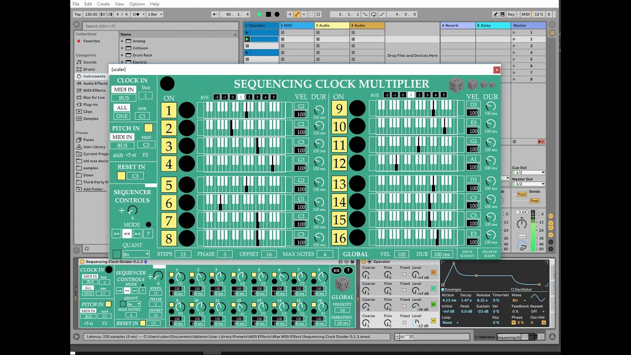 Sequencing Clock Divider Demo 2