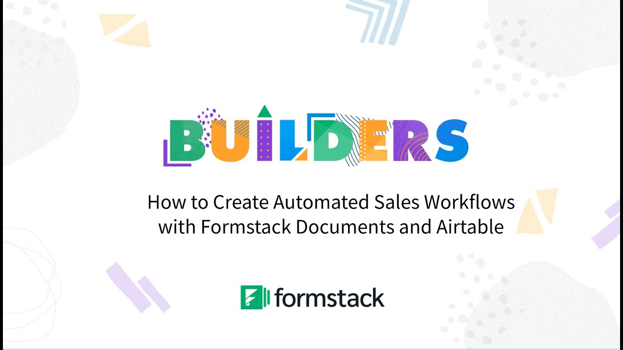 How to Create Automated Sales Workflows with Formstack Documents and Airtable | Formstack