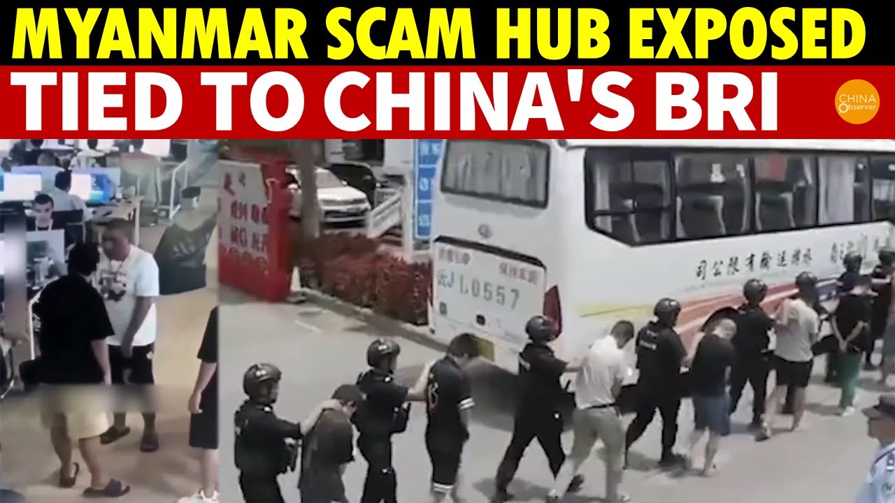 Shocking! Infamous Myanmar Scam Hub Exposed as Part of China's Belt and ...