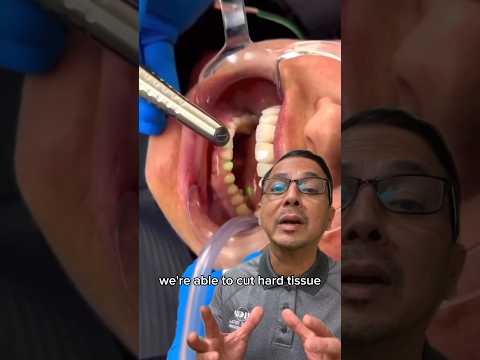 Crown Removal with Dental Laser at Dental Office | In Office to Hands On Dental Training #shorts