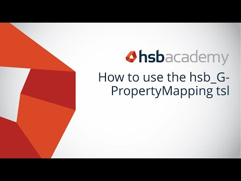 How to use the hsb_G-PropertyMapping tsl