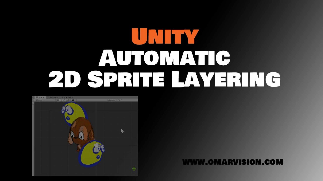 Automatic 2d Sprite Layering