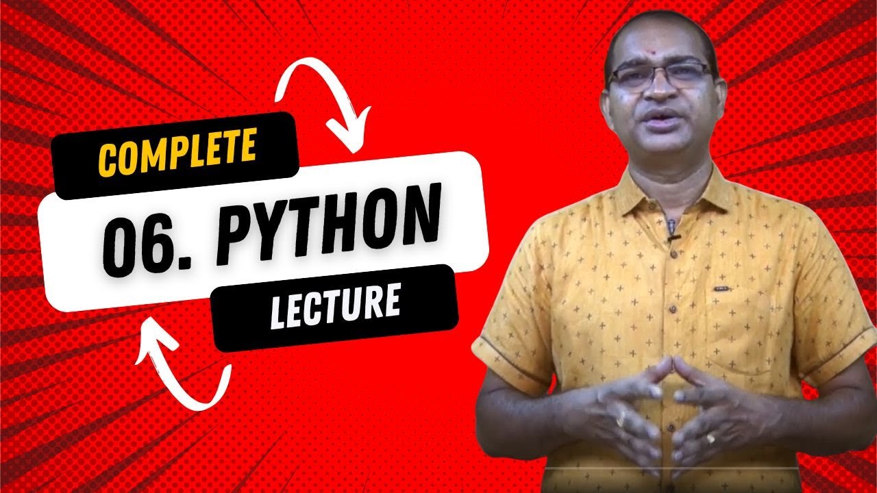 06 Python Full Stack Python By Mr K V Rao