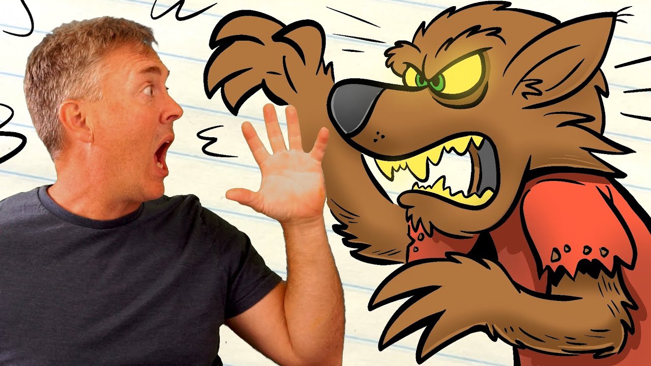 Drawing Werewolf Transformations @SteveHarpsterDraws