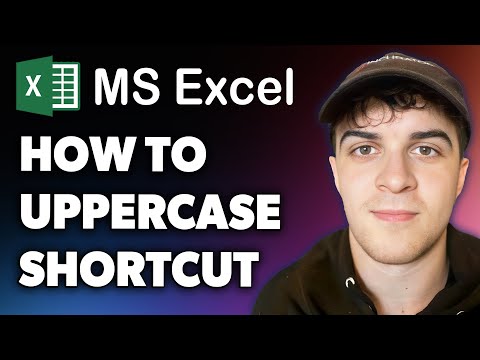 How to Uppercase in Excel Shortcut Key (Full 2024 Guide)