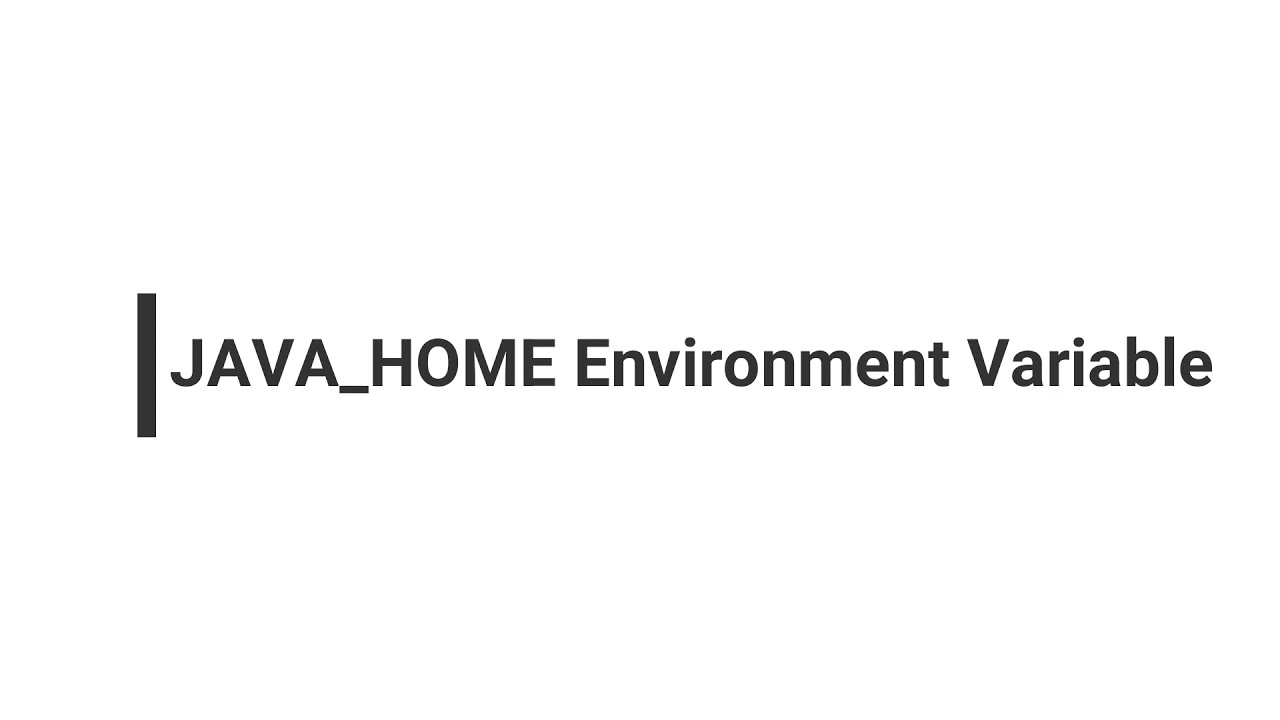 How to Set JAVA_HOME Environment Variable and Path on Windows 10 | User Variable | System Variable