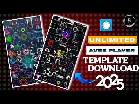 Unlimited Avee player Template Download || how to Avee player DJ template download || DJ template