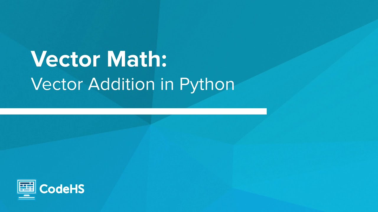 Vector Addition in Python