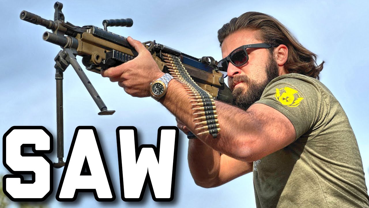 The M249 - The US Military's Squad Automatic Weapon