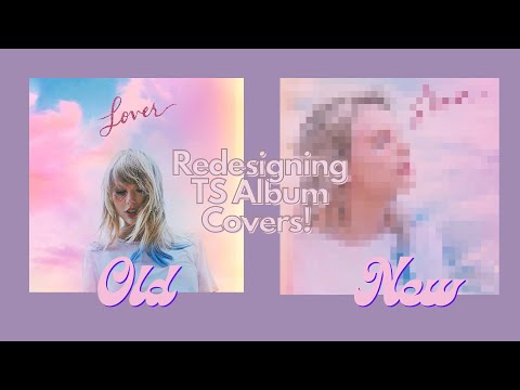 Redesigning Taylor Swift Album Covers โ๏ธ