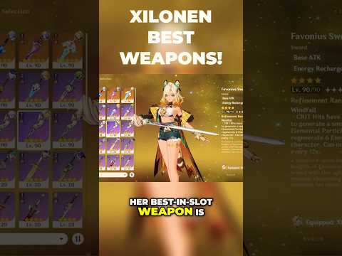 Xilonen Best Weapons - Filter Guide | Genshin Impact 5.5