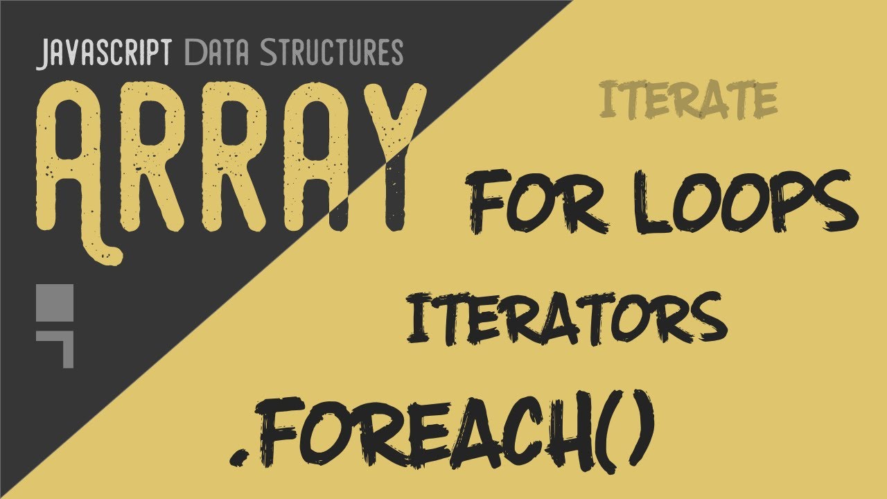 Iterate an array with while, for loops as well as using forEach and iterators