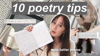 10 Poetry Tips To Write Better Poemsmy Poetry Secrets For Beginners/How ...