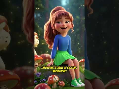 AI Animated Story for Kids | Luna and the Forest of Whispers | Magical AI Animated Story