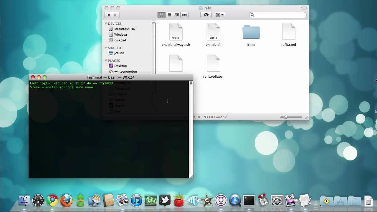 Drag Files Into the Terminal