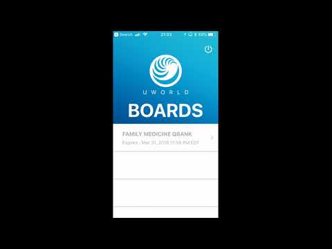 UWorld Family Medicine App