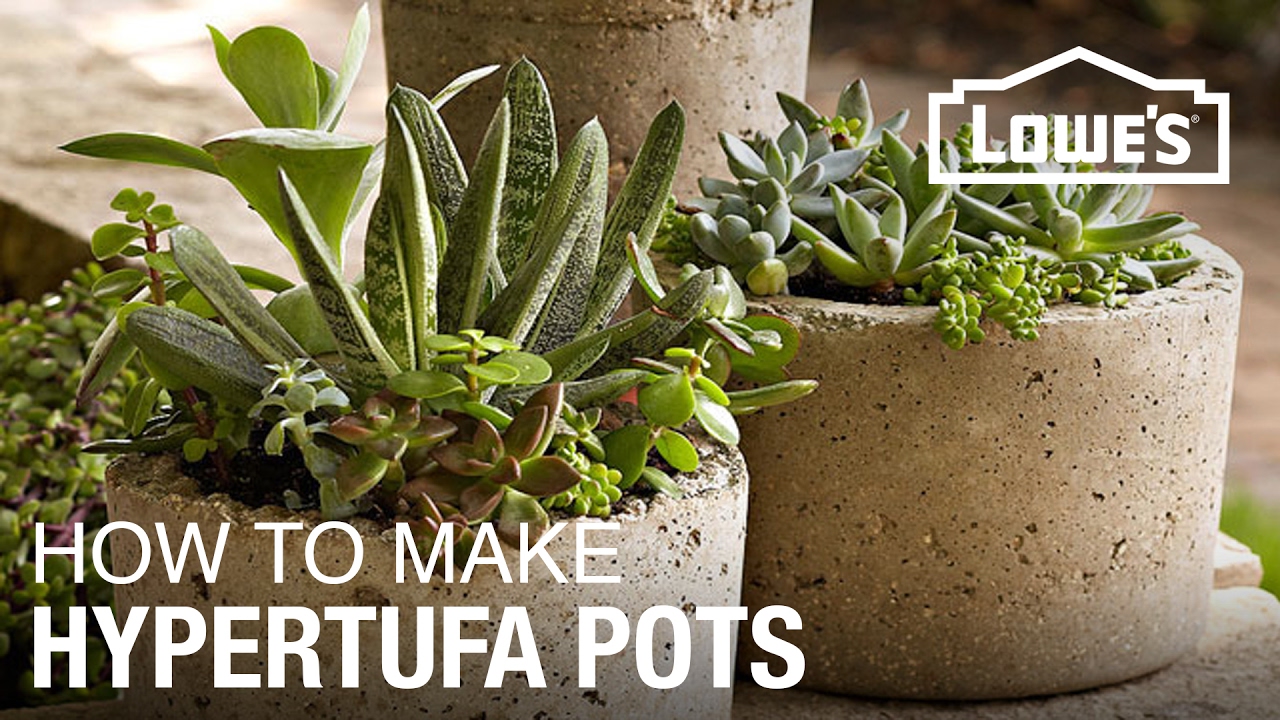 How to Make Hypertufa Pots