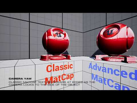 Advanced MatCap Material + Designer - Real Time VFX