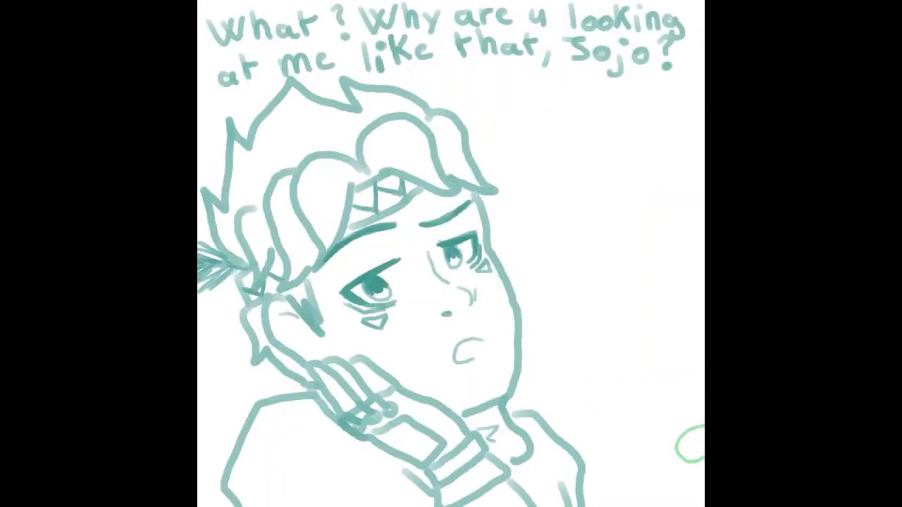 Caesar eats Caesar Salad (Jjba animation)