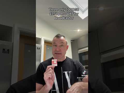 1000GB Three SIM with Multi Network IoT SIM for broadcaster