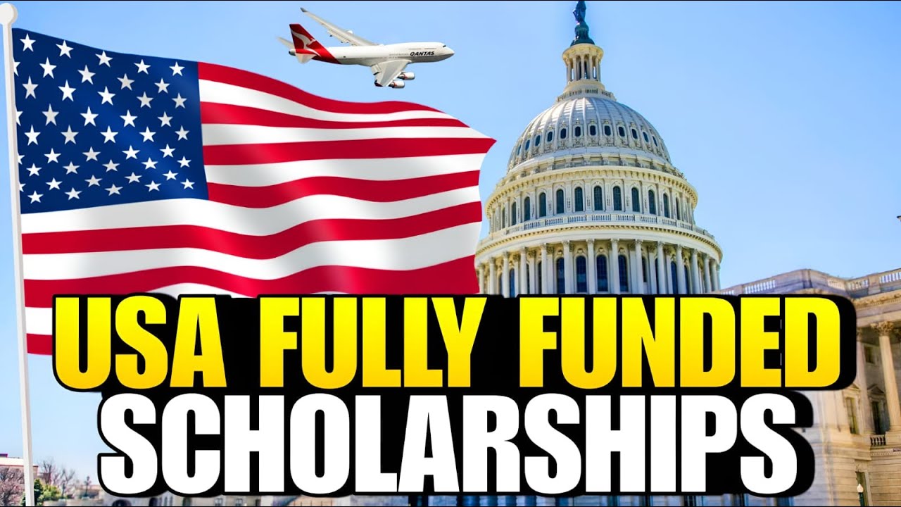 🇺🇸5 Fully Funded Scholarships in USA for International Students