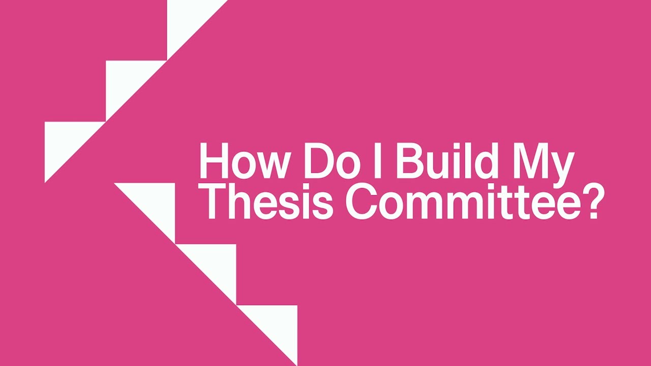 16. Building a Strong Thesis Committee | Who to Include and Why It Matters