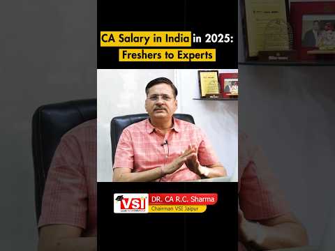 CA Salary in India for Freshers to Experts | How Much Do CAs Earn in 2025? 💰