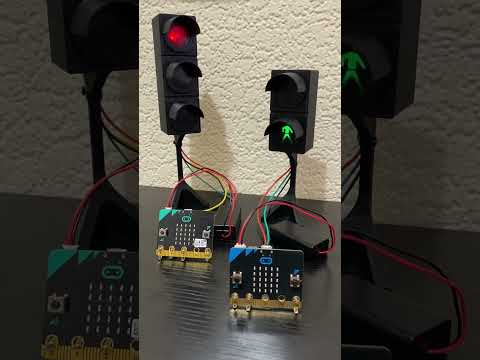 3D Printed Micro:Bit Traffic Lights