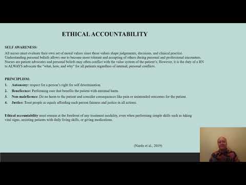 ACCOUNTABILITY FOR REGISTERED NURSE’S