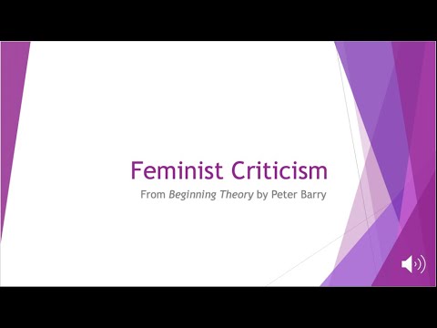 Feminist Criticism