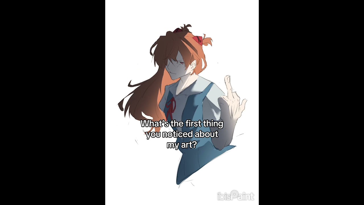 First thing you noticed about my art?👀 #art #fanart #anime #evangelion #neongenesisevangelion