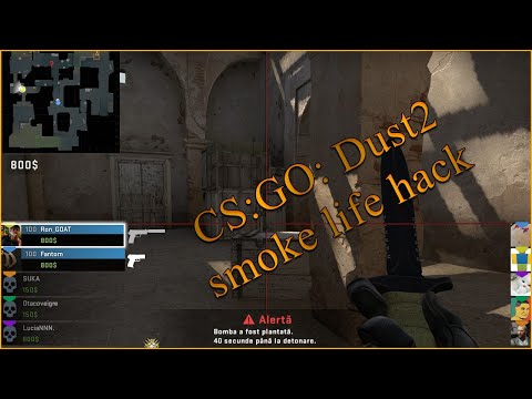 Steam Community :: Video :: CS:GO: Dust2 smoke lifehack :))